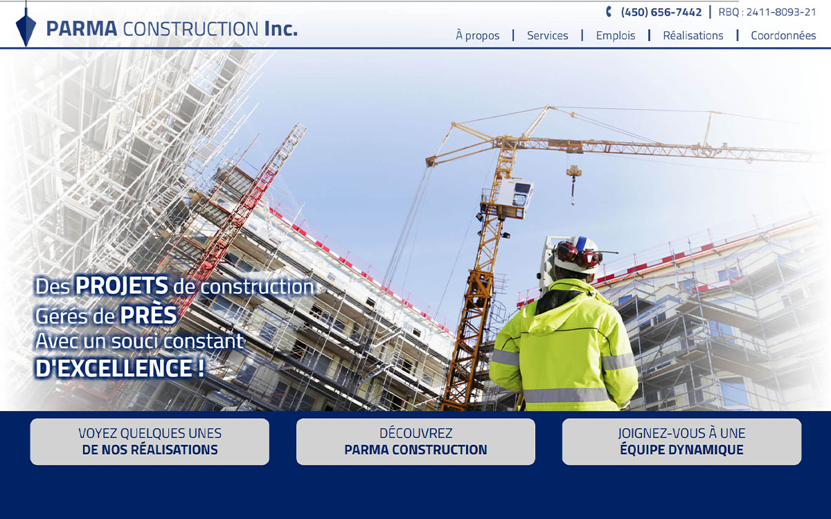 Entrepreneur Général Montréal | Parma Construction